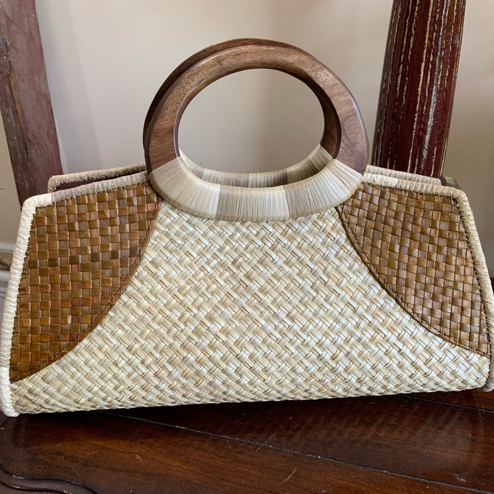 Top Handle Banig Bag - Gem